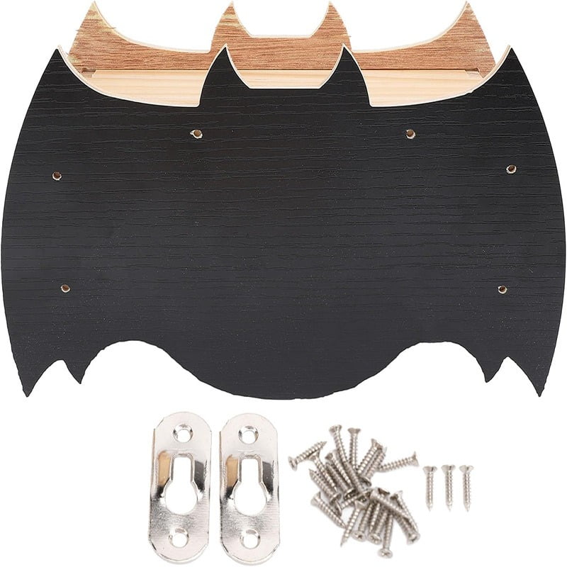 MRLESS Handcrafted Wooden Bat Shaped House Outdoor Weatherproof Bat ...