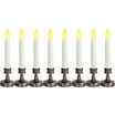 Battery-Operated LED Single Window Candle - Walmart.com