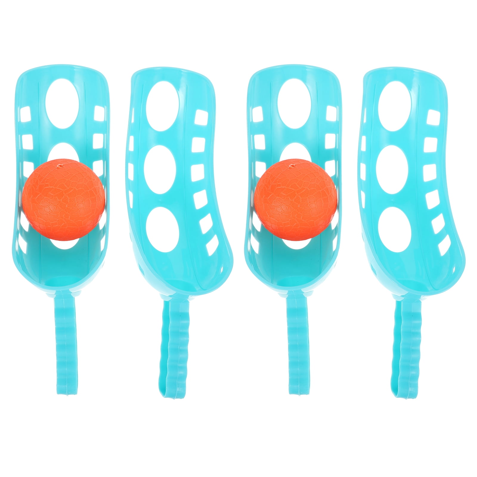 MRLESS Launcher & Catch Ball Game Set with 4 Rackets & 2 Balls for ...