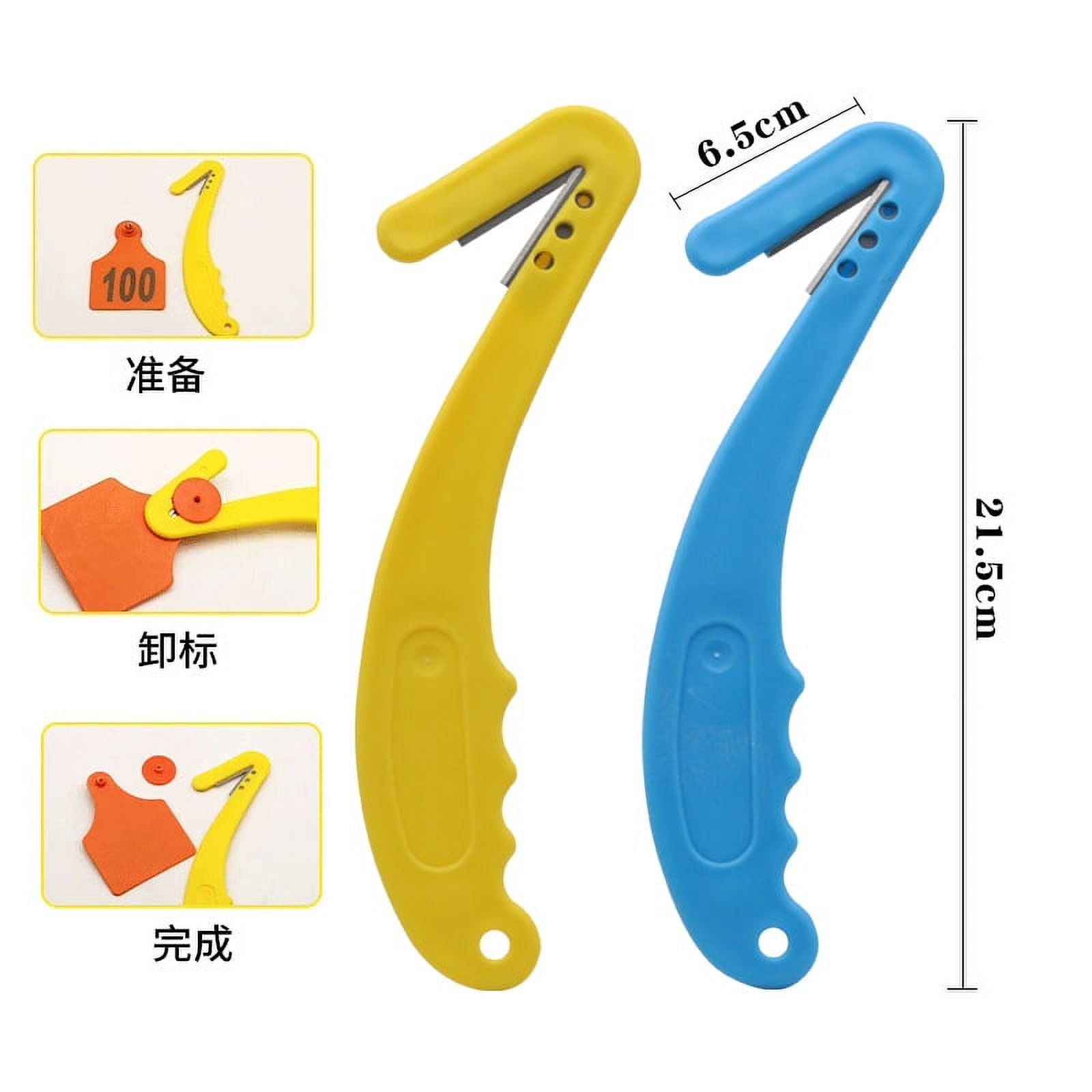 MRLESS Livestock Ear Tag Remover Ear Tag Removal Tool Ear Tags Cutter ...
