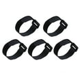 MRLESS Magnetic Hooks & Fastening Straps for Bike Rack - 30cm Black ...