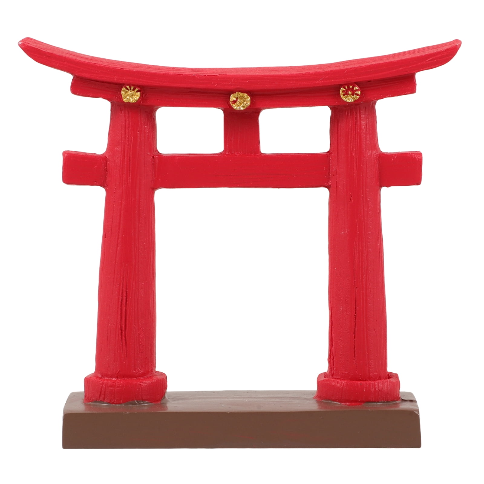 MRLESS Miniature Japanese Torii Gate Model Architectural Model Decor ...