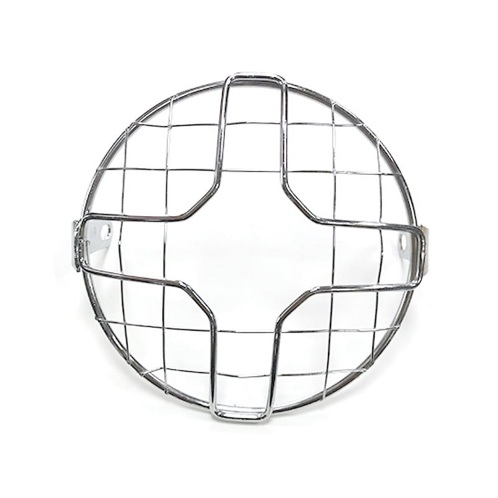 MRLESS Motorcycle Headlight Grille Guard Front Light Cap Protector ...