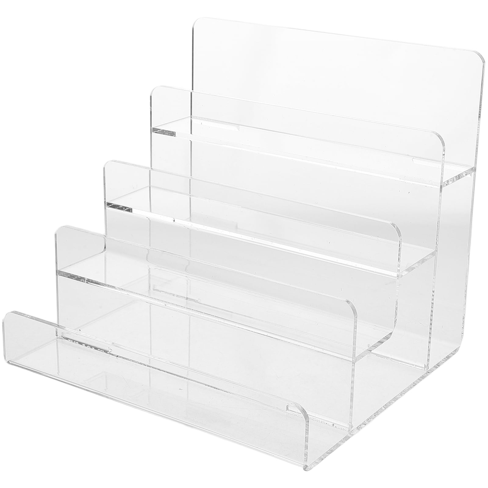 MRLESS Multi-Tier Acrylic Purse Stand Holder Purse Display Stand Closet ...