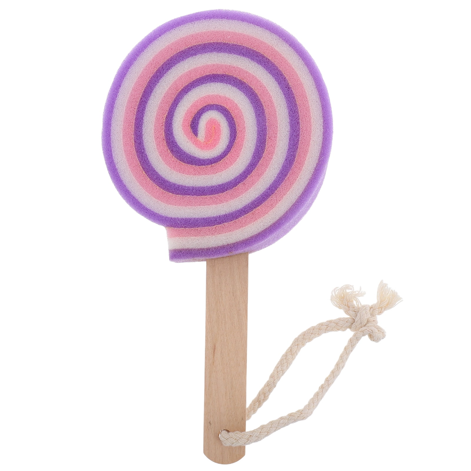 MRLESS Novelty Lollipop Bath Sponge Kids Soft Gentle Body Wash Sponge ...