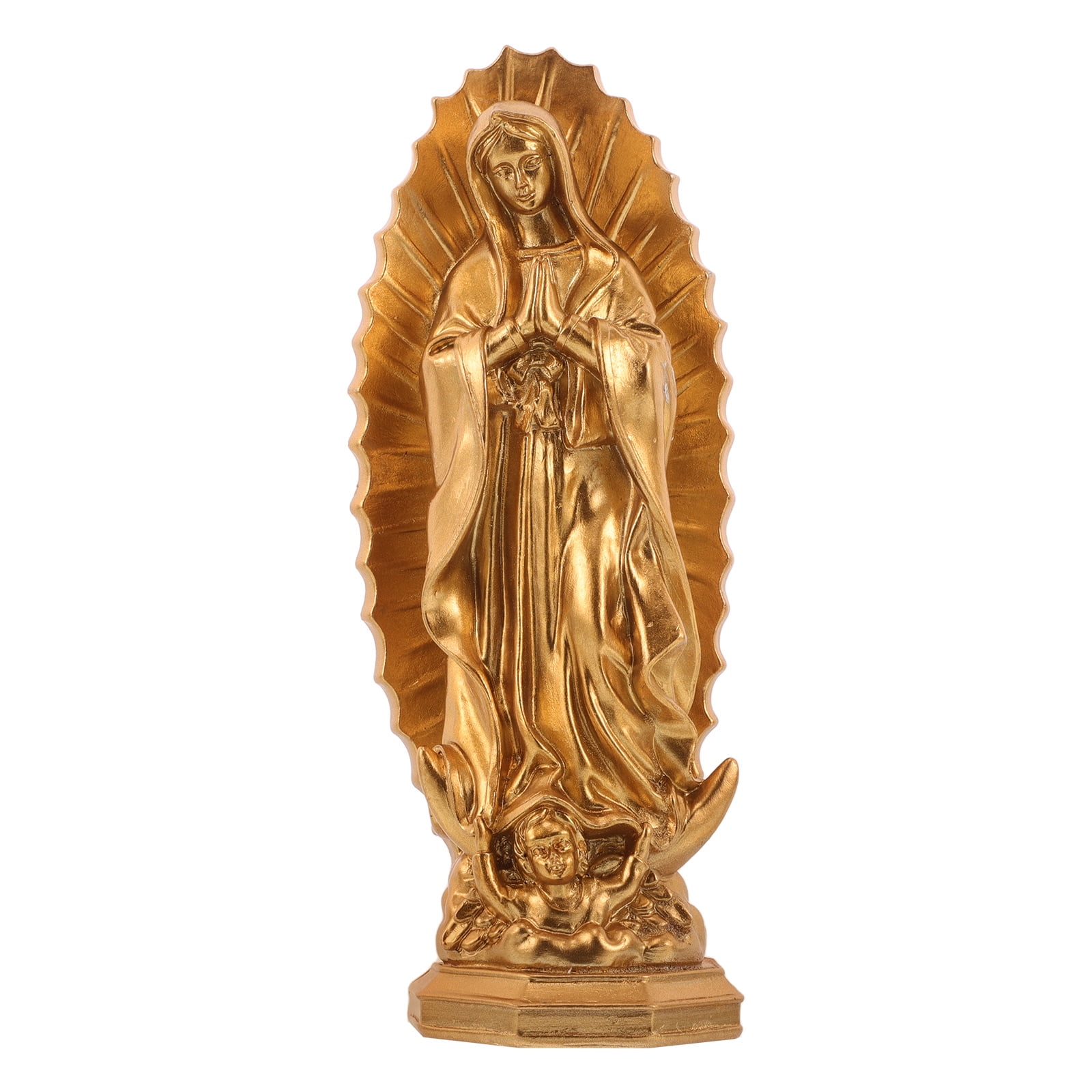MRLESS Our Lady Of Grace Resin Statue Virgin Mary Sculpture For Home ...