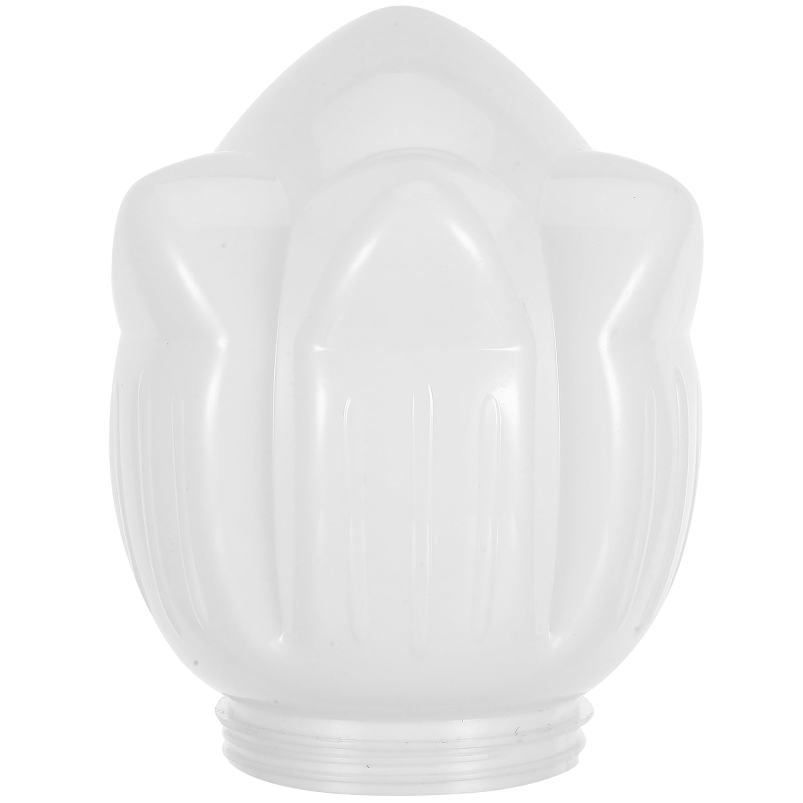 MRLESS Outdoor Weatherproof Lamp Cover Acrylic Lily Flower Lampshade ...