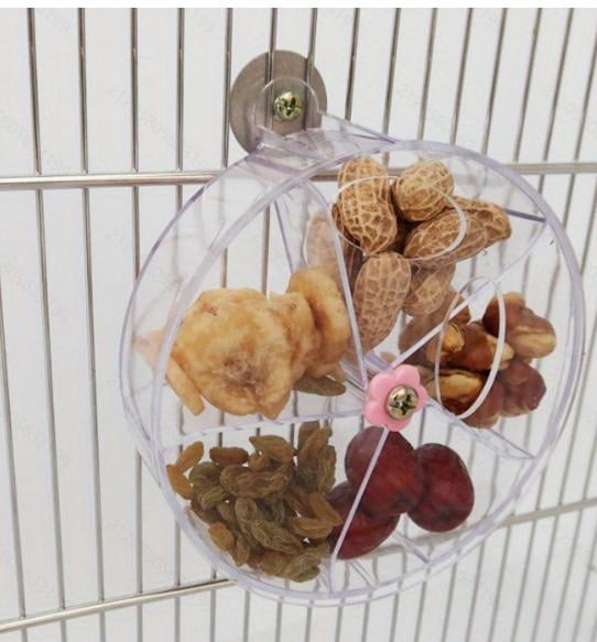 MRLESS Parrot Foraging Toy Bird Chewing Toy Multi-Grid Foraging Box ...