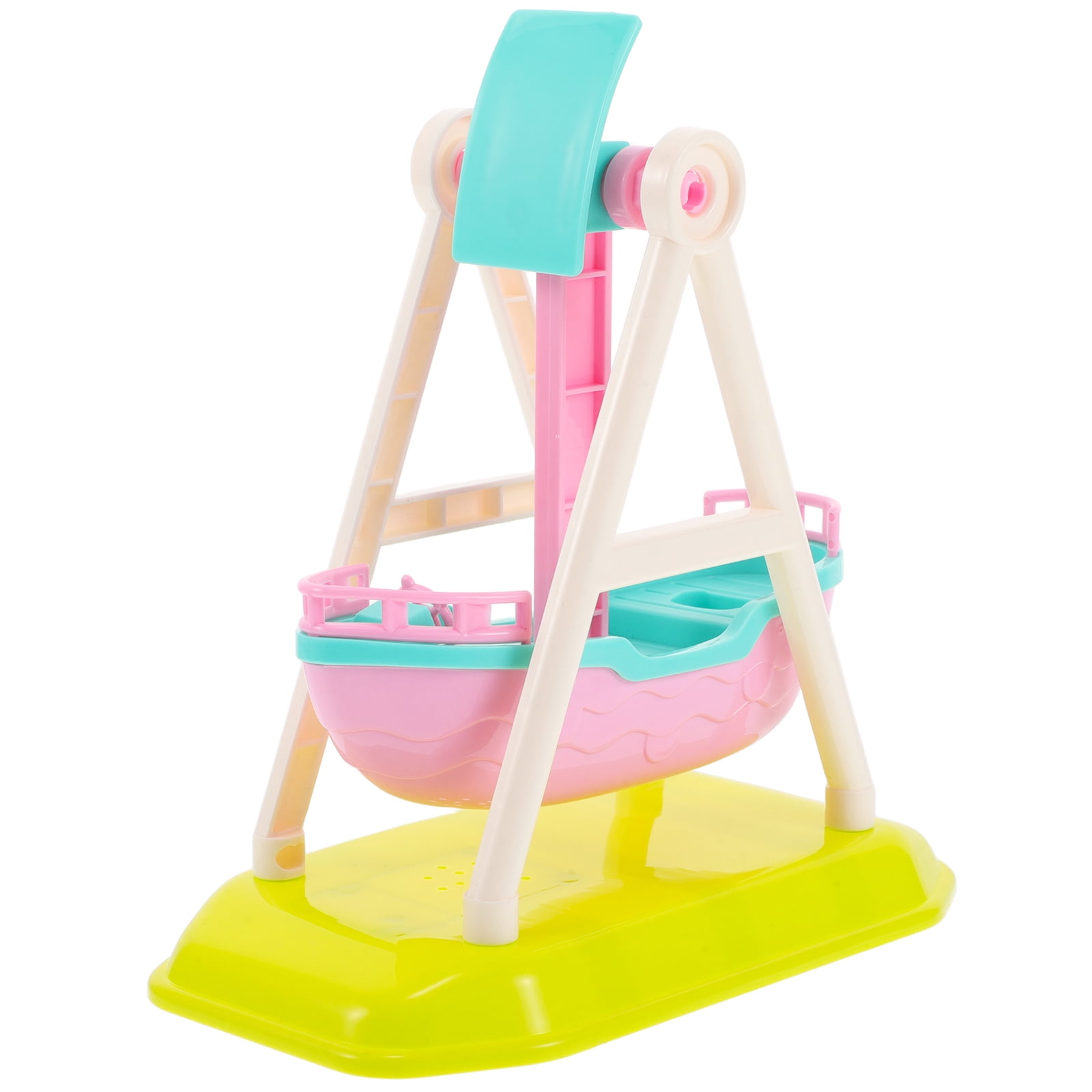 MRLESS Pirate Ship Model Kids Playground Pirate Ship Toy Miniature ...