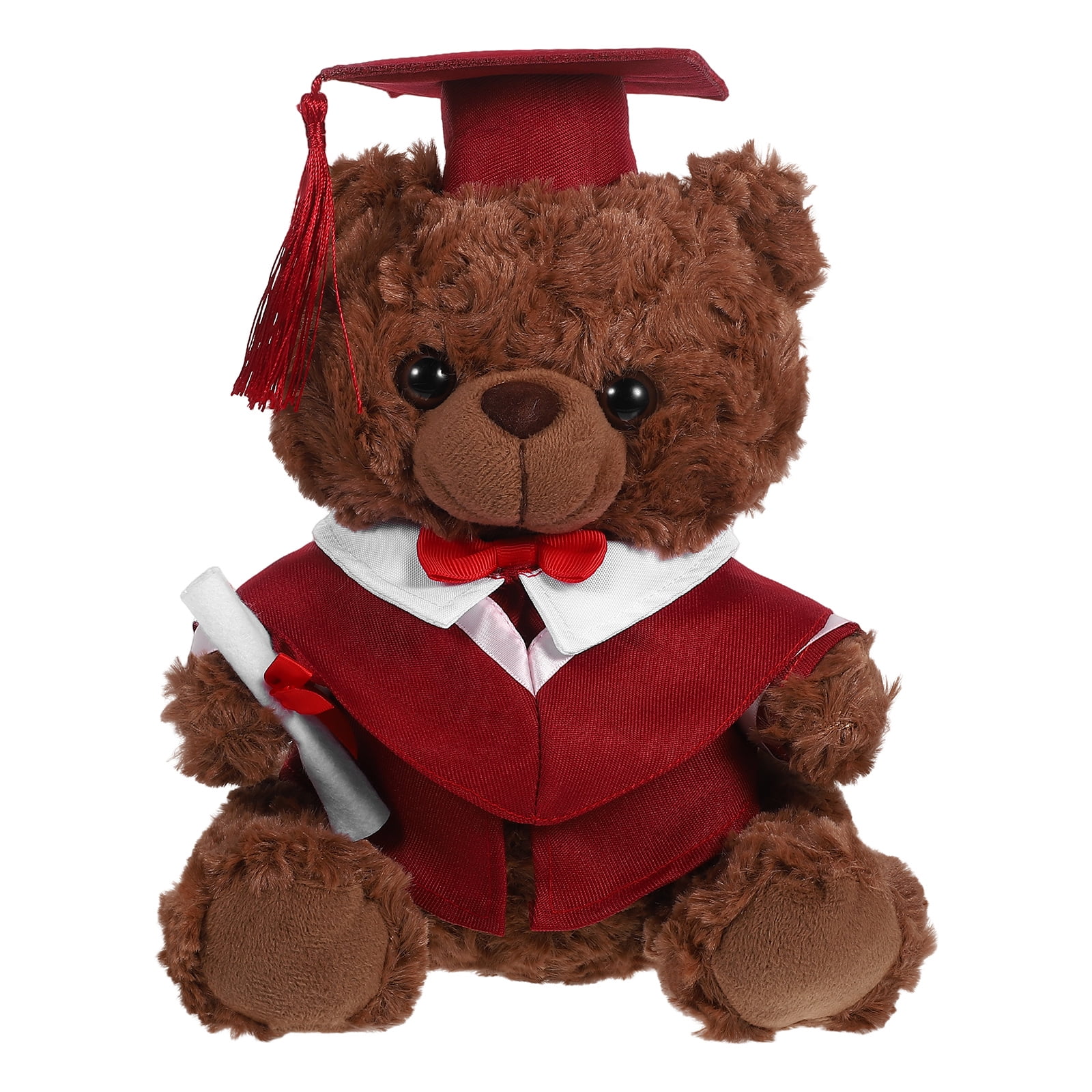 MRLESS Plush Graduation Bear Doll Toy Adorable Doctor Bear Plush ...