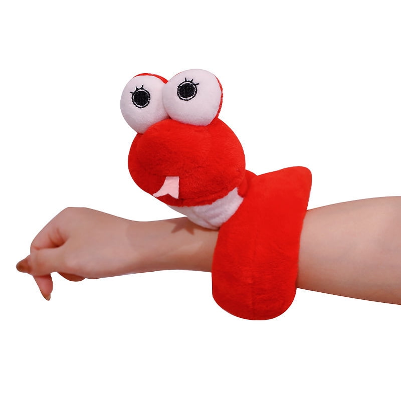 WEUVEB Slap Bracelets Snake Bracelet Red PP Cotton 1Set - Walmart.com