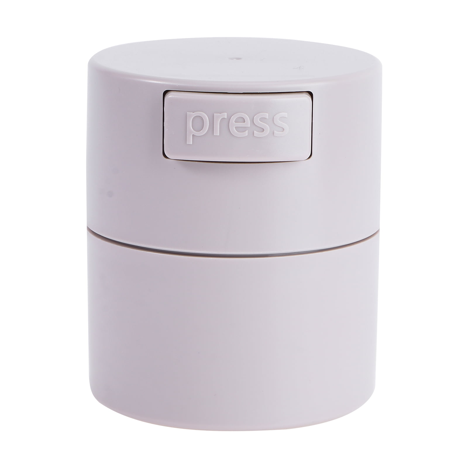 MRLESS Portable Eyelash Glue Case in Grey, Round Design for Easy ...
