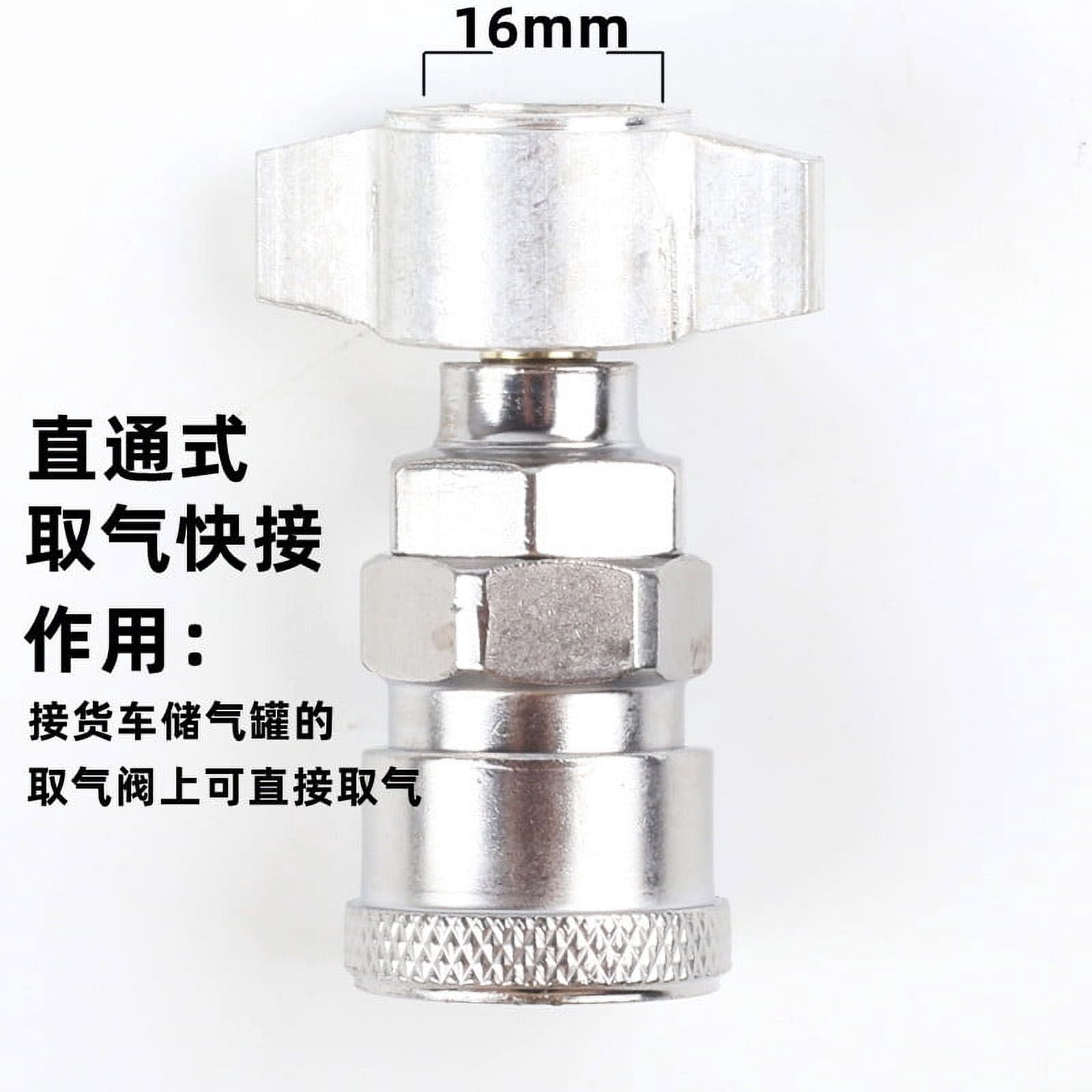 MRLESS Propane Quick Connect Hose Adapter for Truck Gas Connection for ...