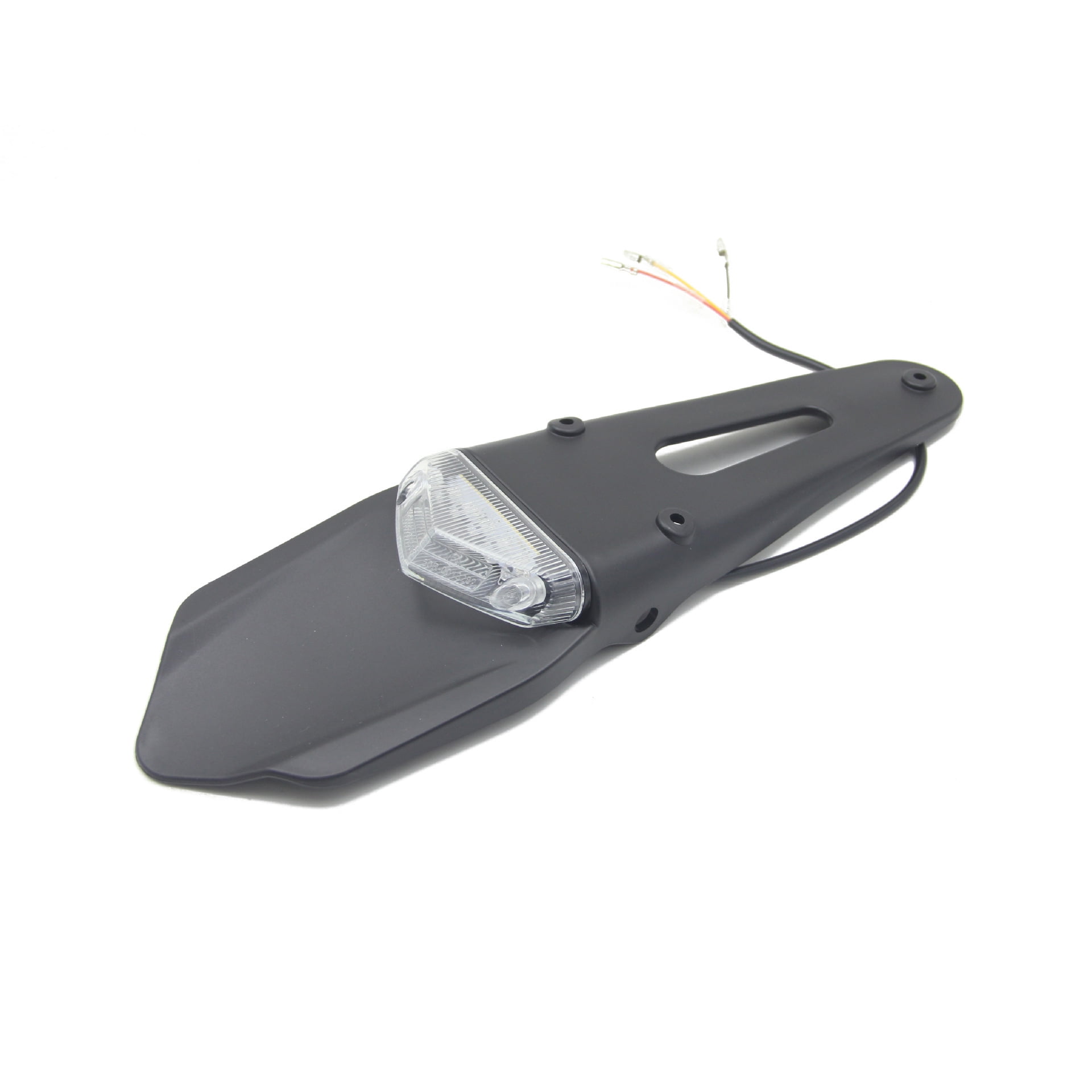 MRLESS Rear Mount LED Tail Light Brake Lamp License Plate Light ...