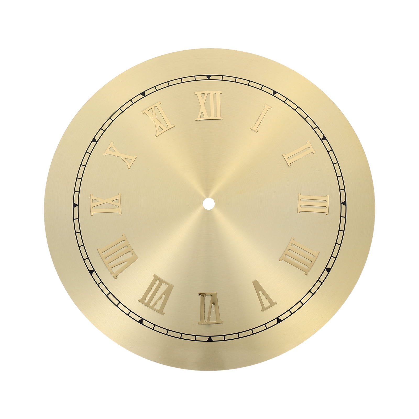 MRLESS Round Clock Face Replacement Metal Clock Dial Kit for DIY ...