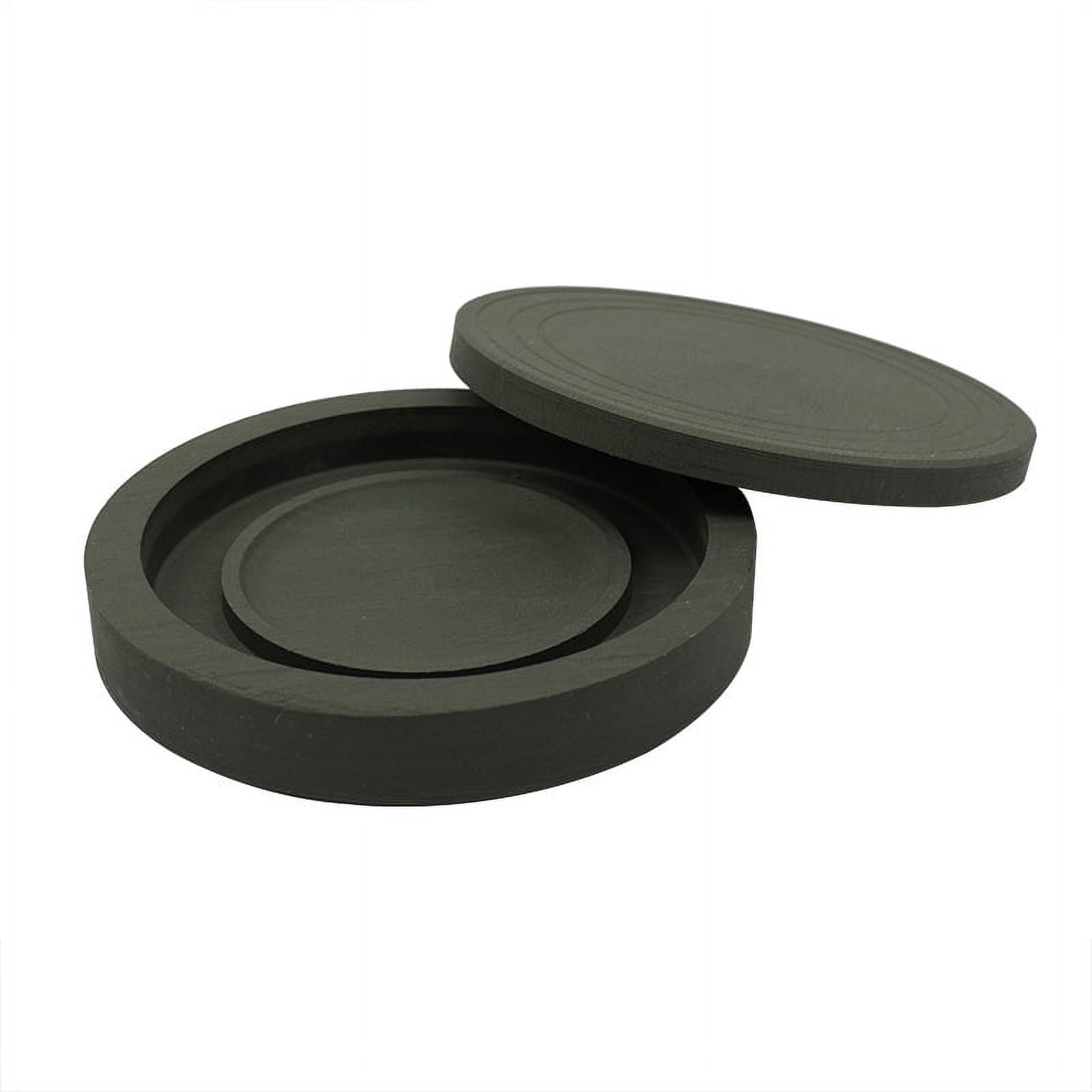 MRLESS Round Inkstone Tray with Lid for Chinese Calligraphy and Drawing ...