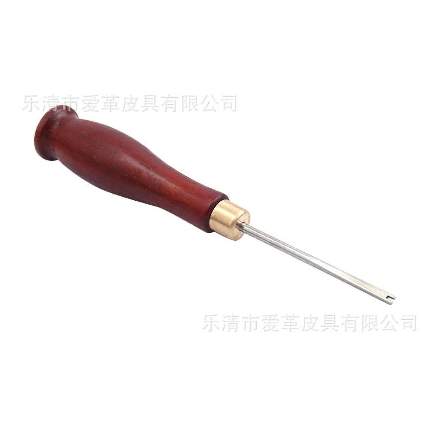 MRLESS Scratch Awl Effort Saving Wooden Handle Stuffing Tool For Diy ...