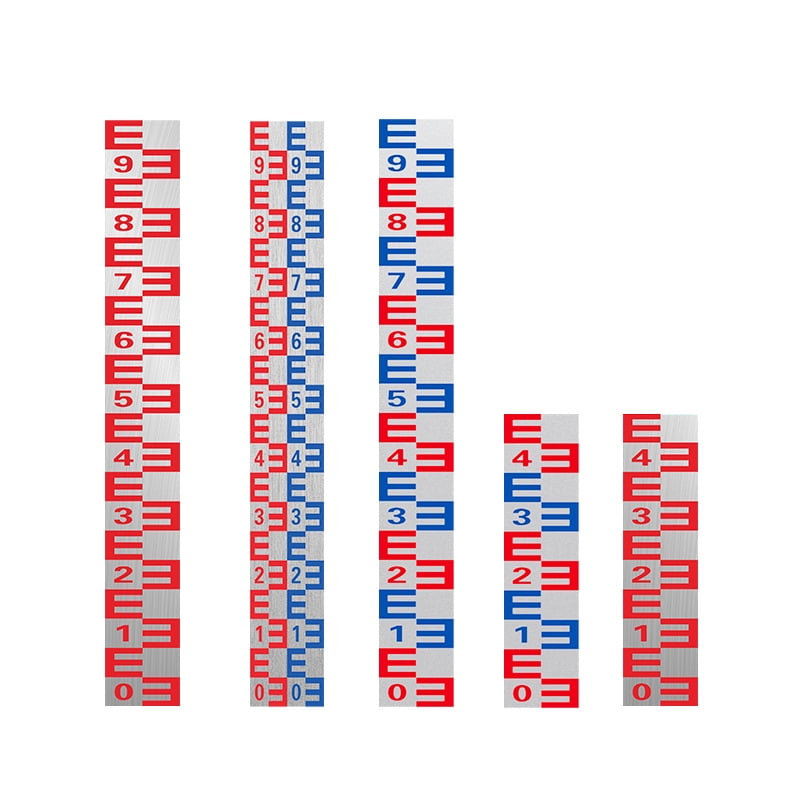 MRLESS Self Adhesive Water Level Sticker Reflective Sticker Swimming ...