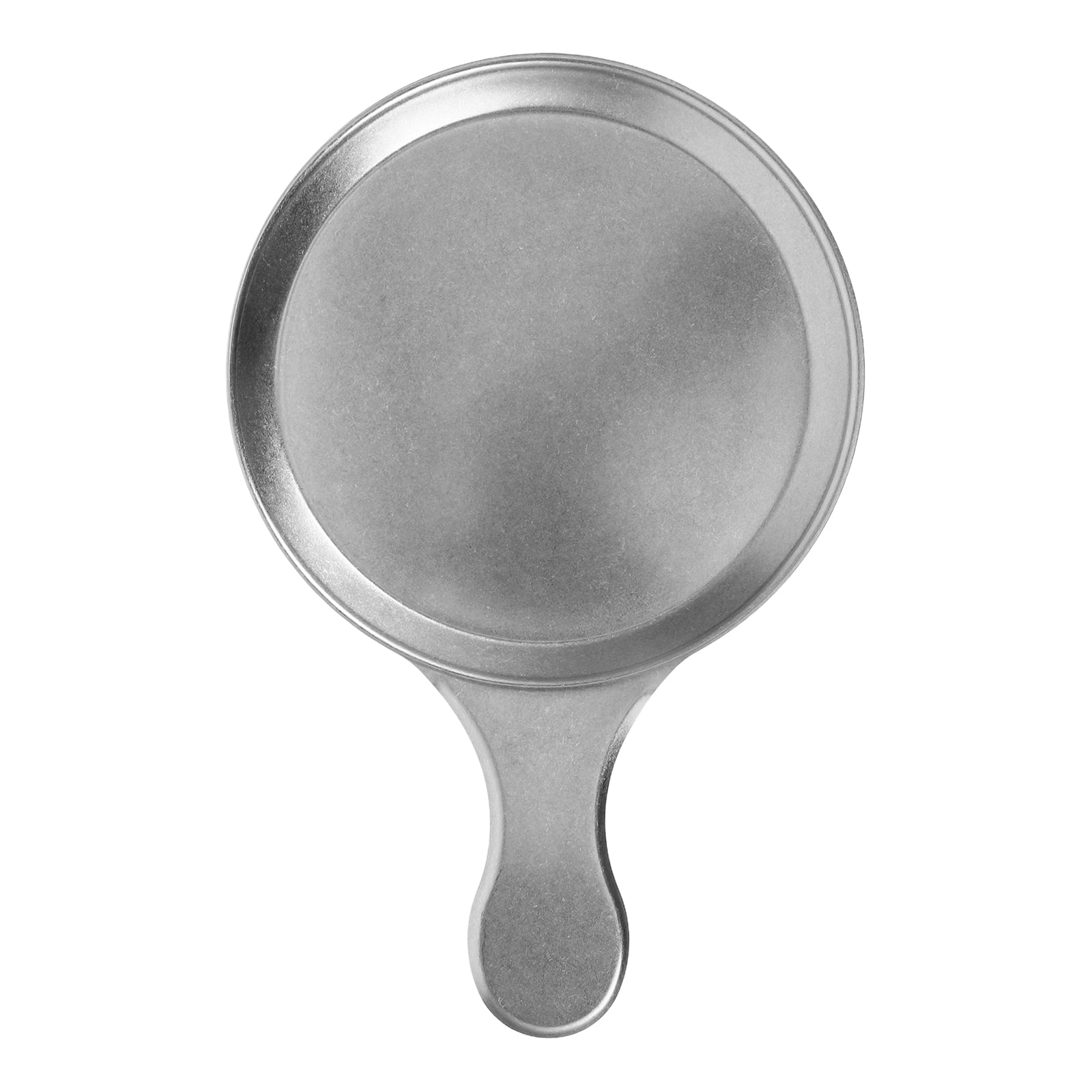 MRLESS Sizzling Steak Server Stainless Steel Round Barbecue Handle ...