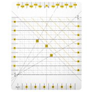 Omnigrid Neon Omnigrip 6" x 12" Quilting Ruler, Non-Slip Acrylic, for ...