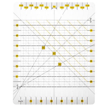 Yesbay Patchwork Ruler DIY Flexible Convenient Quilting Tailor Craft ...