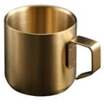 MRLESS Stainless Steel Double Wall Coffee Mug with Handle - Walmart.com