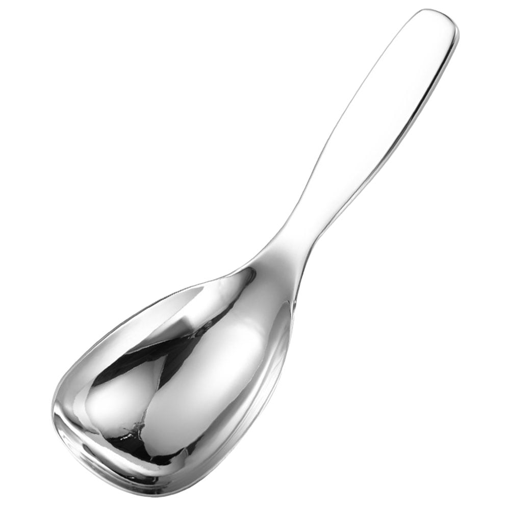 MRLESS Stainless Steel Rice Scoop - Durable and Sturdy Spoon for ...