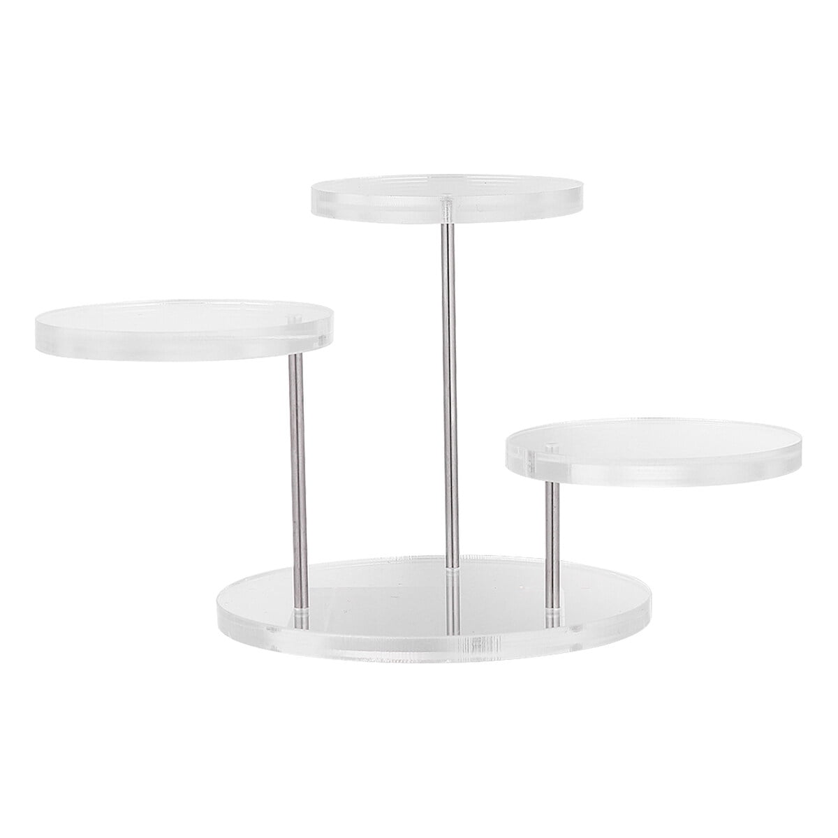 MRLESS TEHAUX Acrylic Display Stand 3 Tier Jewelry Tower for Home ...
