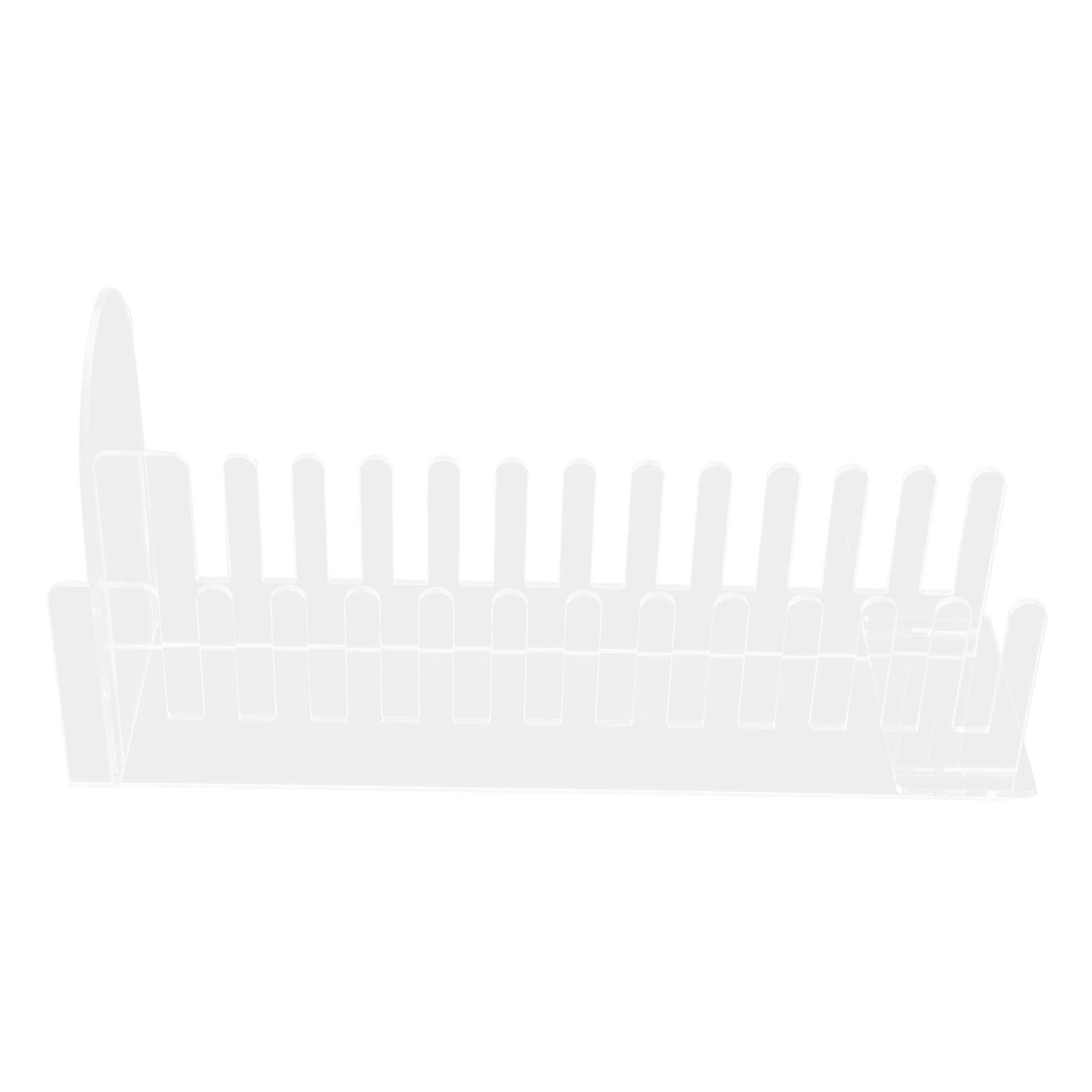 MRLESS Acrylic Tabletop Organizer Stand for Greeting Cards, Portable ...