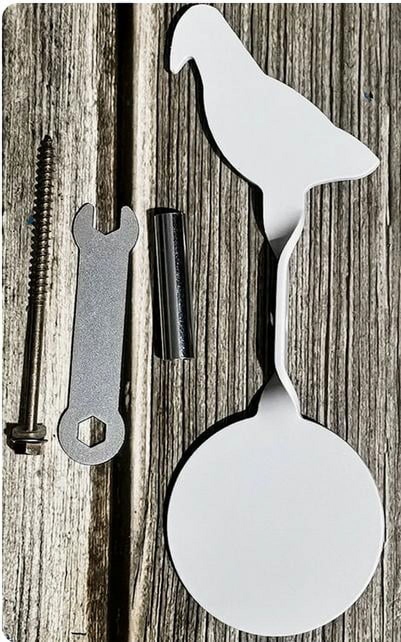 MRLESS Thick Metal Bird Target for Outdoor Shooting Training Auto Reset ...
