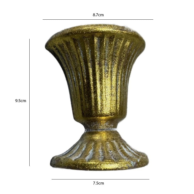 MRLESS Vintage Wall Mounted Planter Half Vase Aesthetic For Indoor ...