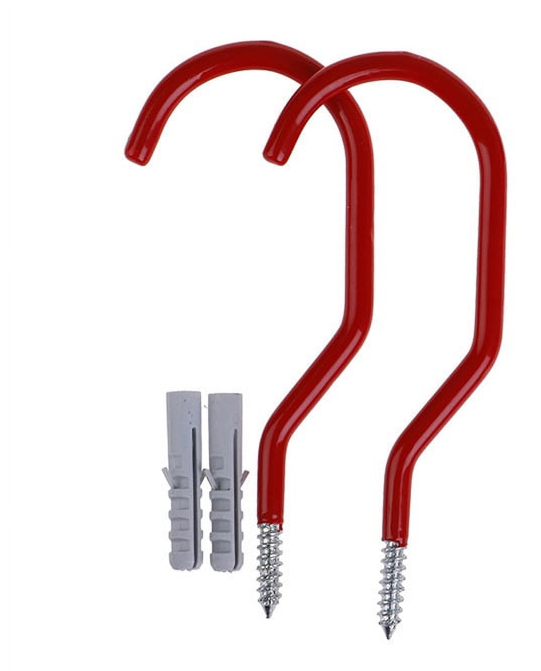 MRLESS Wall Mounted Heavy Duty Bike Hook For Garage Storage Screw-In ...