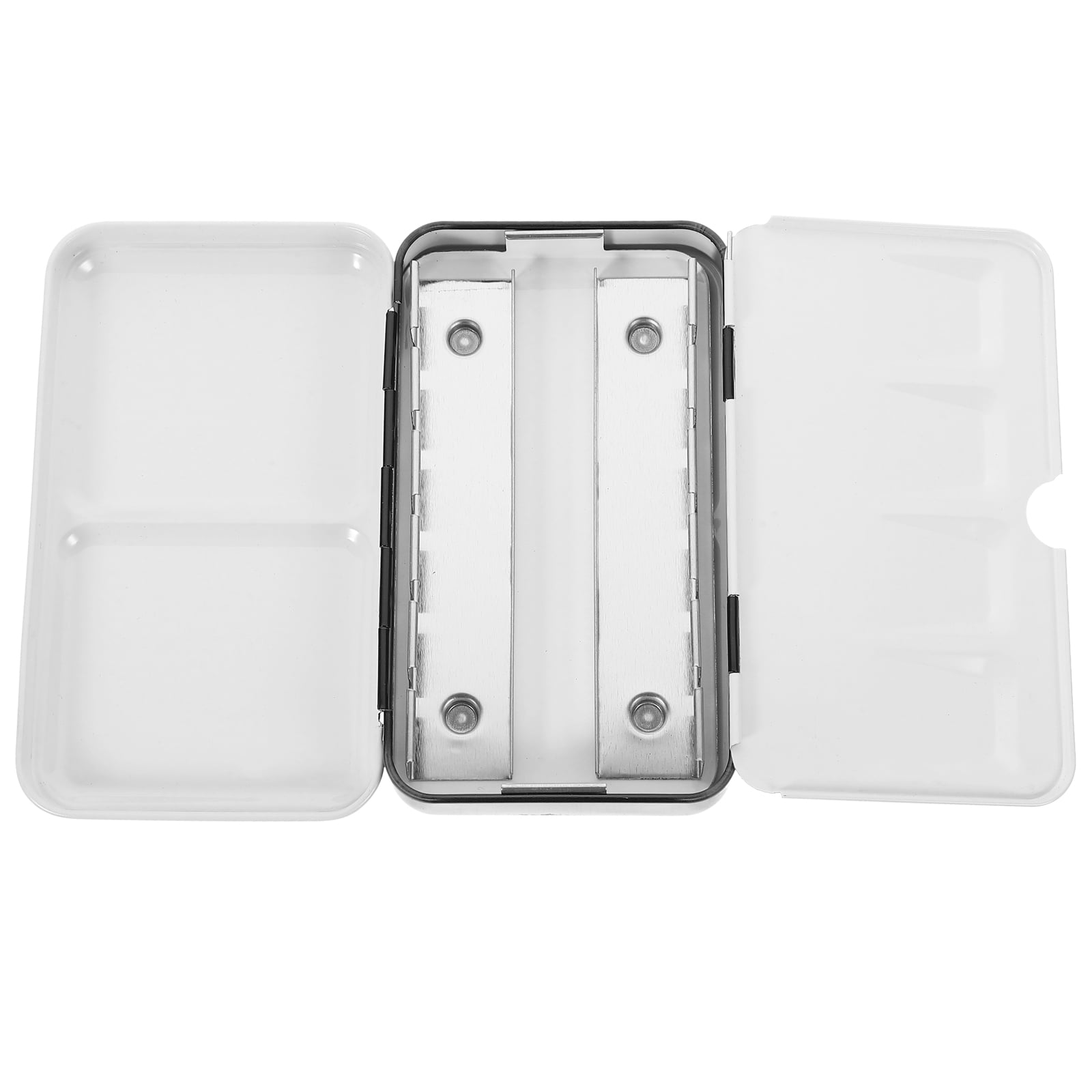 MRLESS Metal Tin Box with 12 Slots for Watercolor Painting - Portable ...