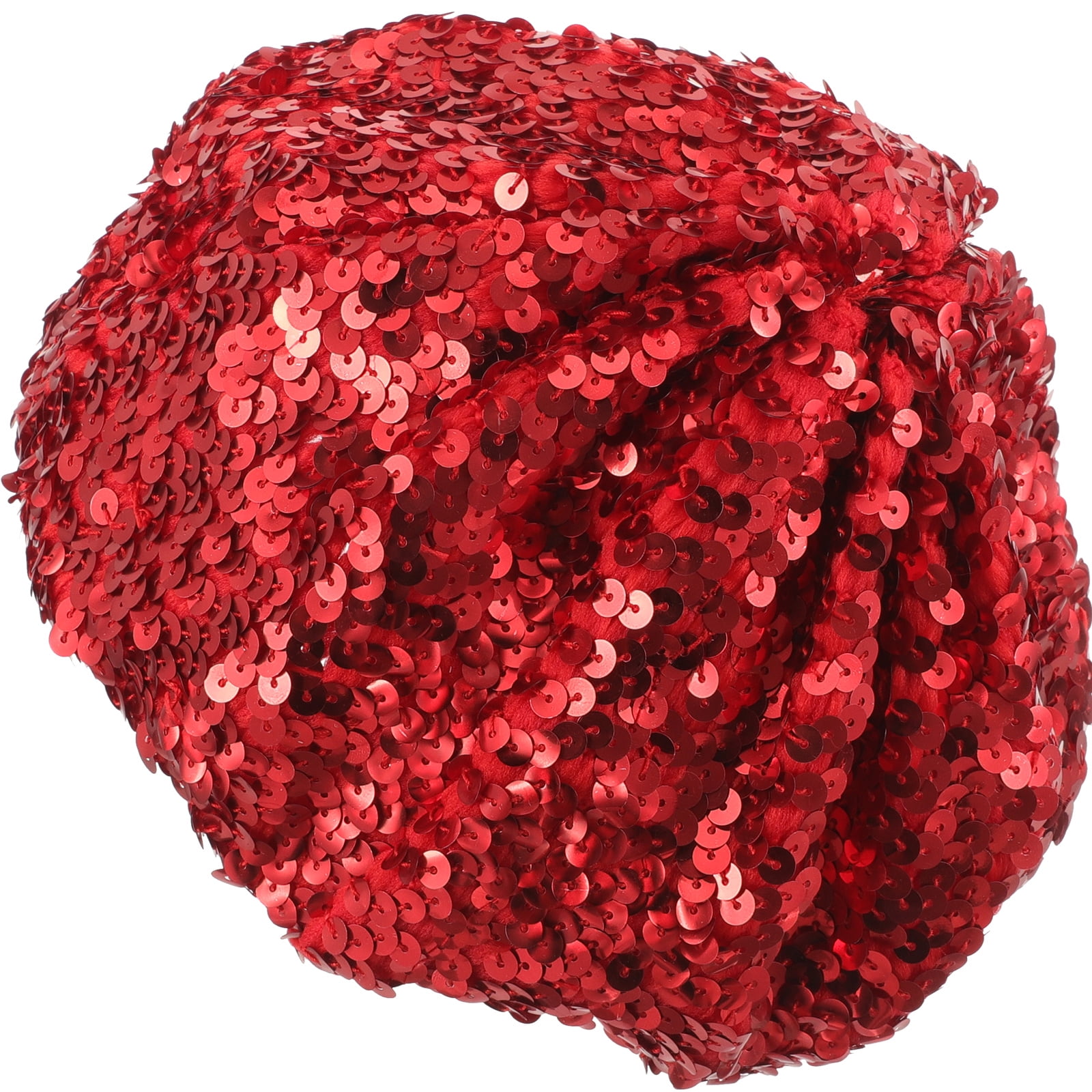 MRLESS Women's Sparkly Sequin Beret Hat, Glitter Beanie for Rave, Party ...
