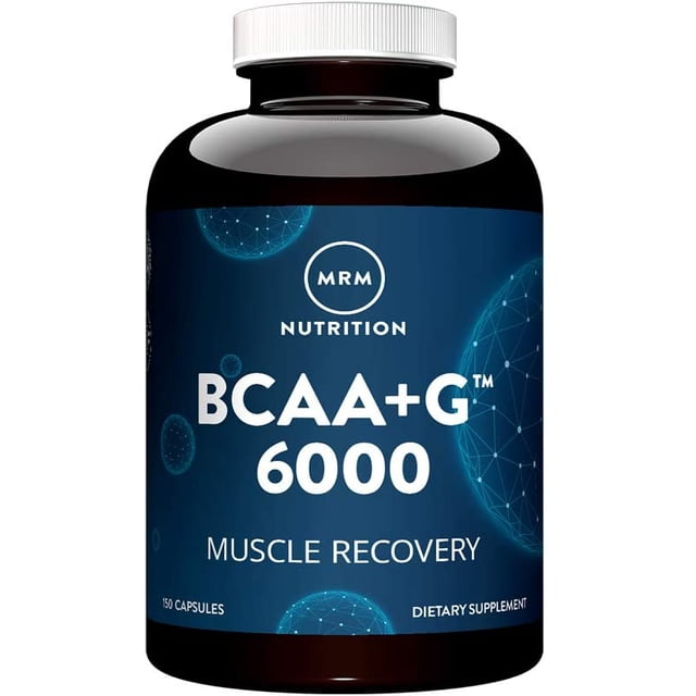 MRM BCAA + G 6000 Essential Amino Acids Supplement, Muscle Recovery ...