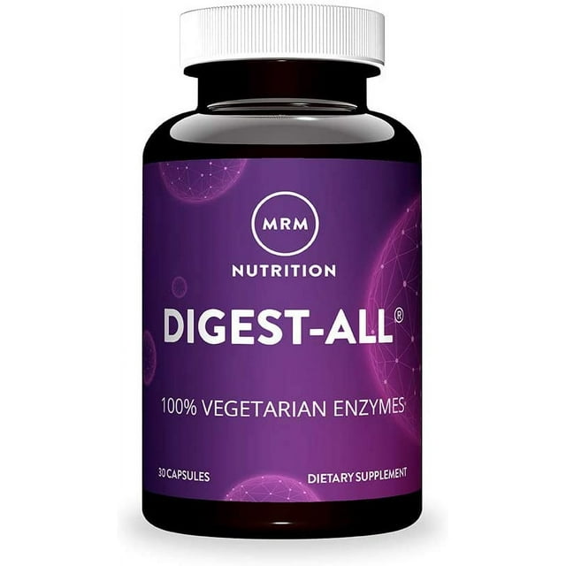 MRM Digest-All Plant Enzymes Digestion Dietary Supplement, Digestive ...