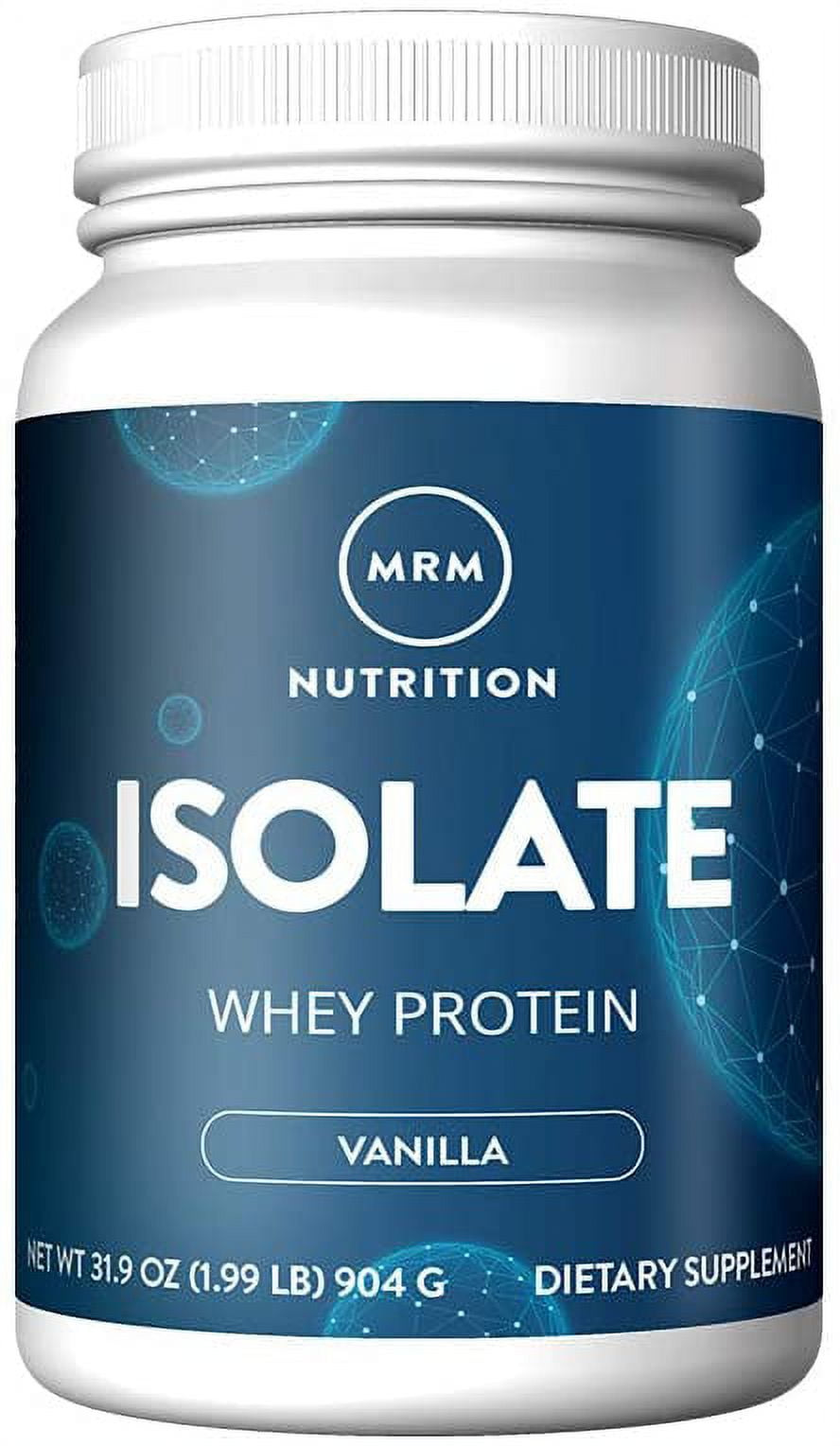 MRM Isolate Whey Protein Powder, French Vanilla, 1.99 Lb - Walmart.com