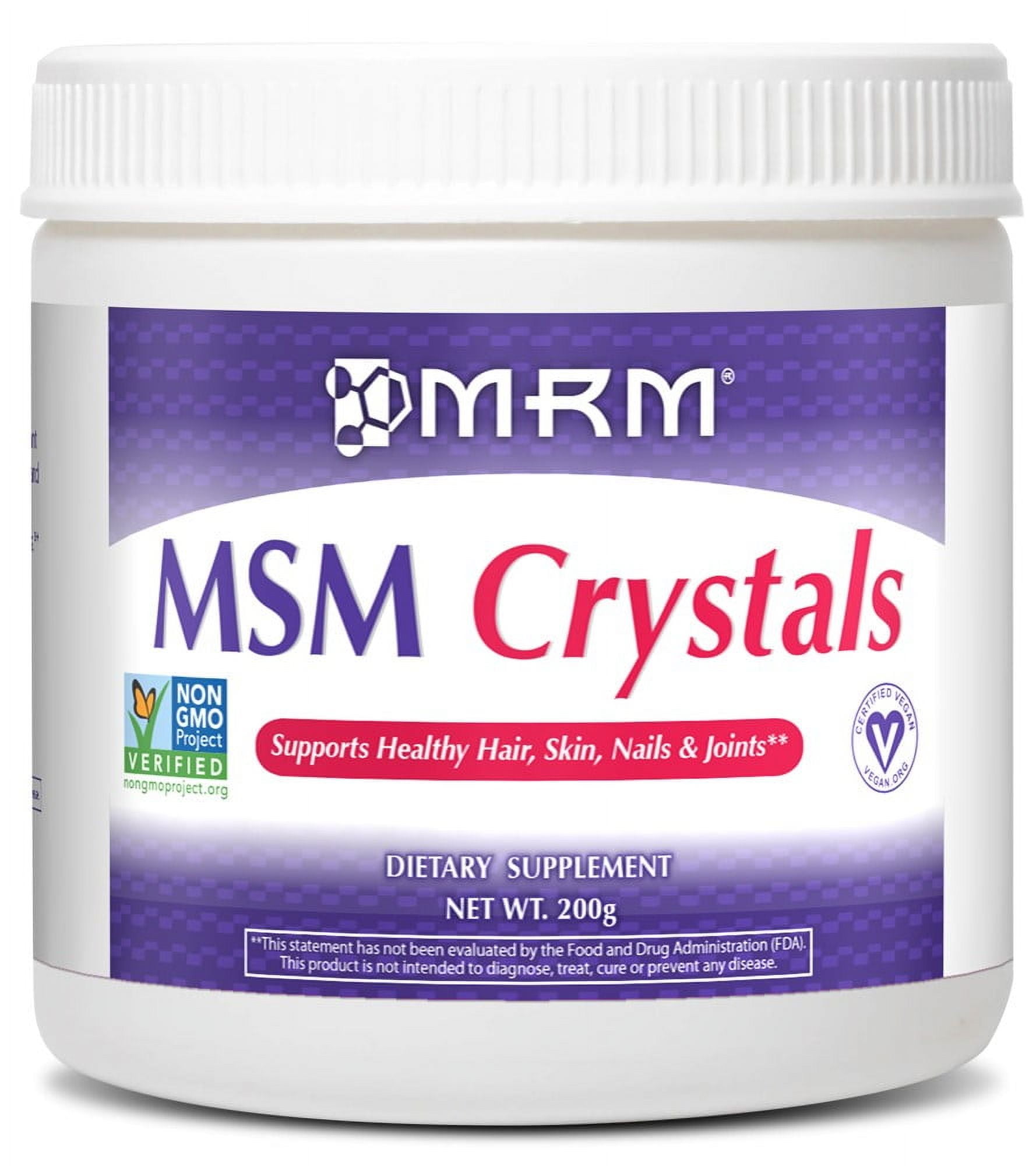 MRM MSM Supplement Powder for Joint Health, 7.05 Oz - Walmart.com