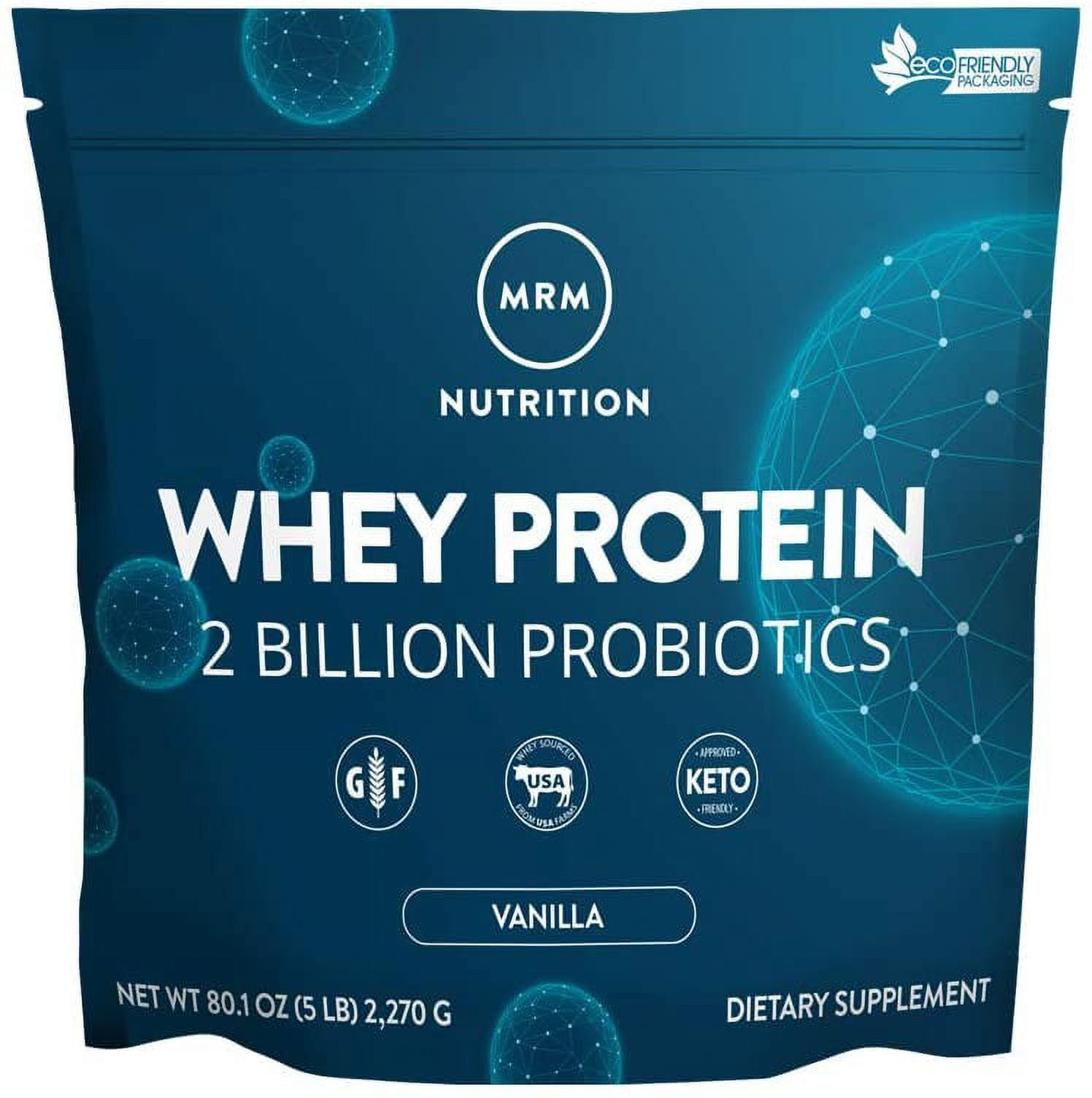 MRM (Metabolic Response Modifiers) Natural Whey Protein Vanilla 2 ...