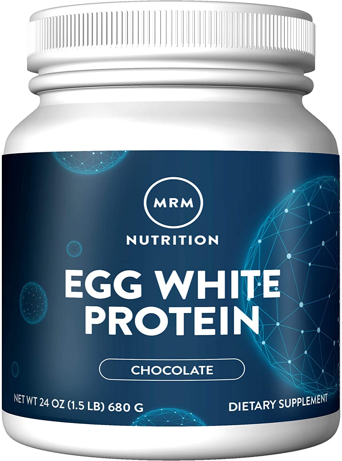 MRM Egg White Protein Powder, Rich Vanilla, 23g Protein, 1.5 Lb ...