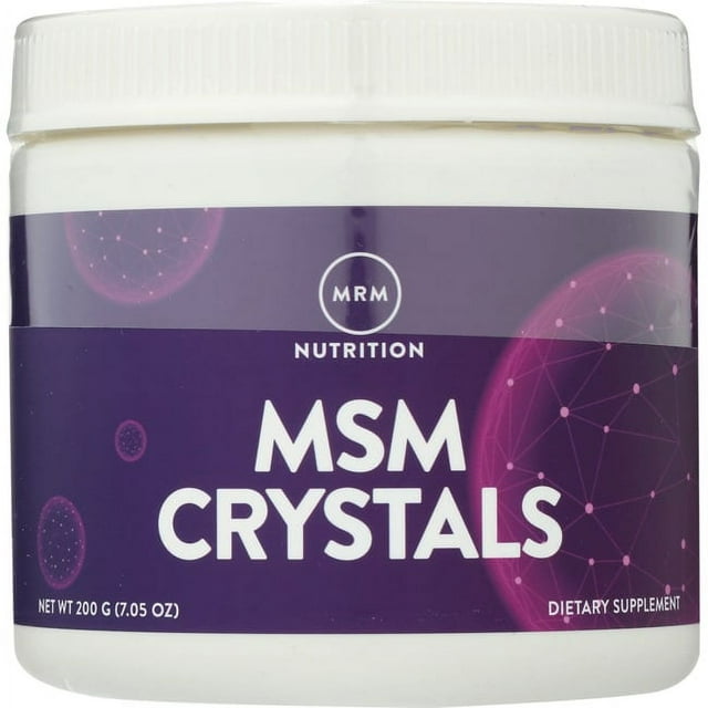 MRM Nutrition Msm Crystals 1,000 mg 7.05 oz Crystals - Walmart.com