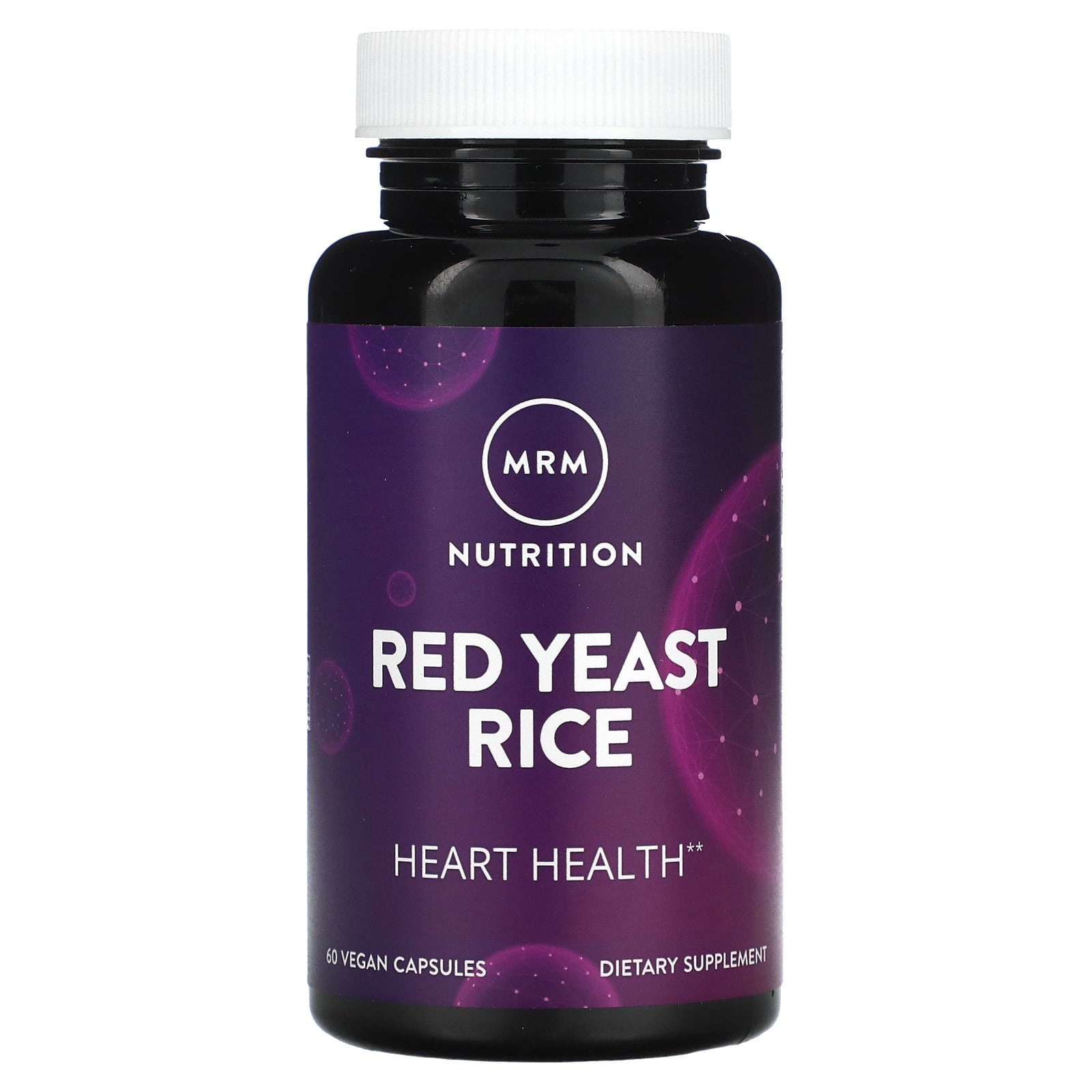 MRM Nutrition Red Yeast Rice, 1,200 mg, 60 Vegan Capsules (600 mg per ...