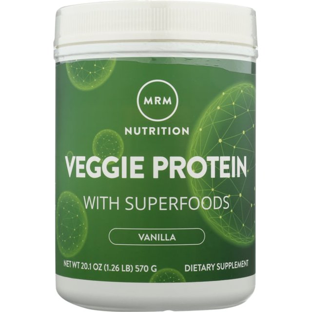 MRM Veggie Protein Powder, Vanilla, 22g Protein, 1.3 Lb - Walmart.com
