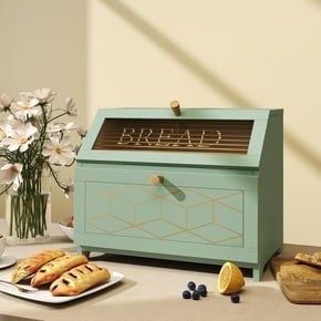 Shop Stylish Large Corner Bread Boxes for Kitchen Countertops