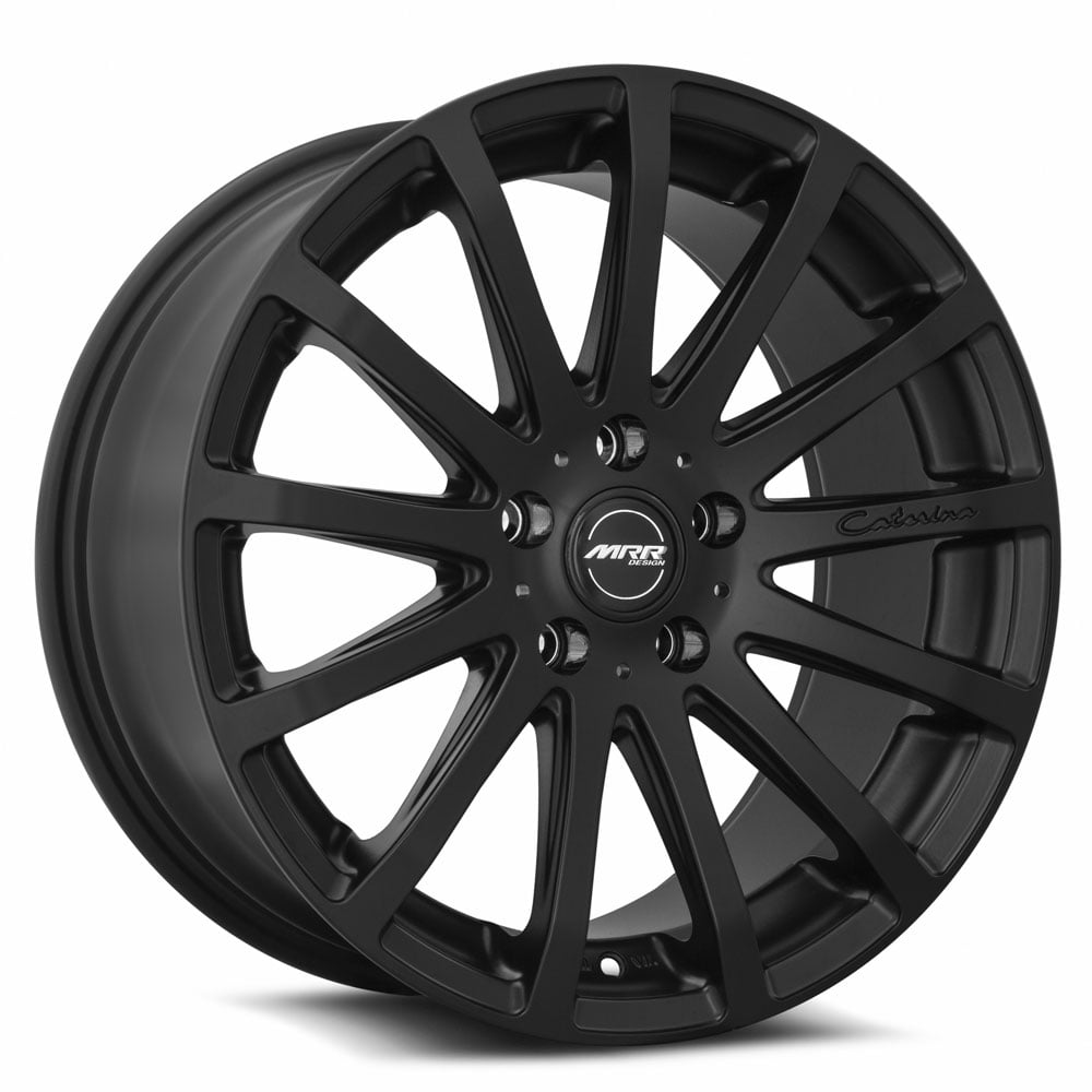 MRR HR9 5X100/5X120.7 20-45ET Matte Black - Walmart.com
