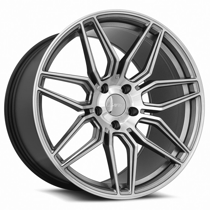 MRR M024 Rim 20X10 5X120 Offset 23 Gunmetal Graphite (Quantity of 1 ...