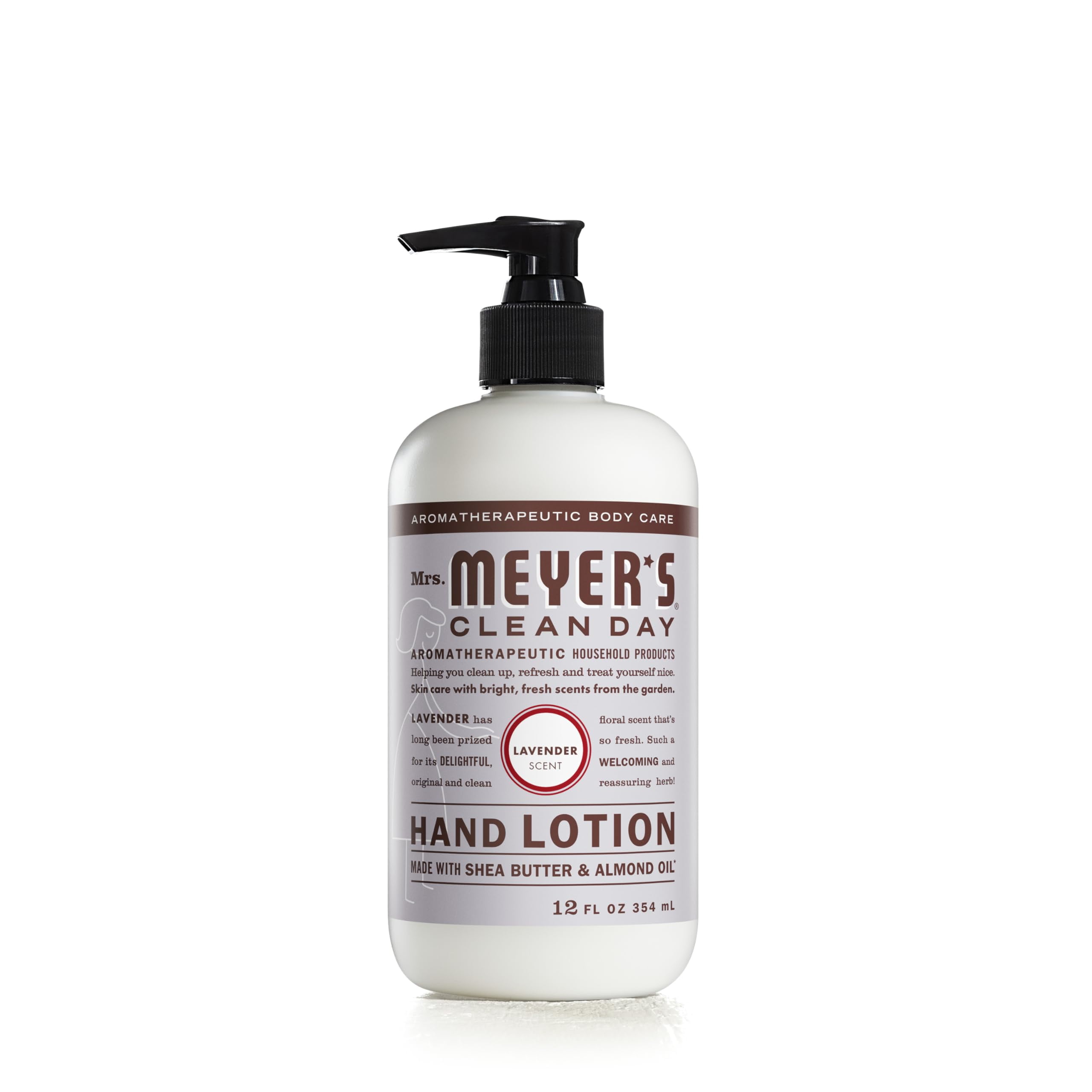 MRS. MEYER'S CLEAN DAY BCA3 Hand Lotion for Dry Hands, Non-Greasy ...