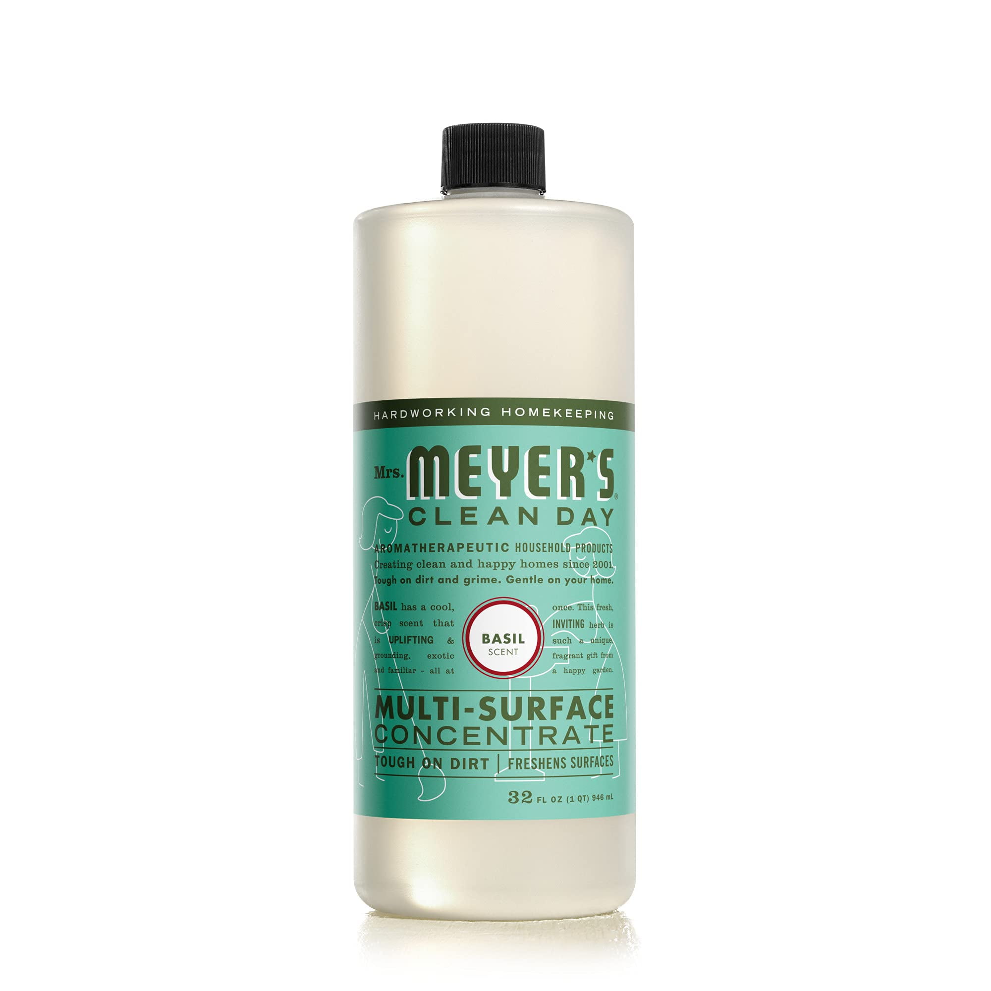 MRS. MEYER'S CLEAN DAY Multi-Surface Cleaner Concentrate, Use to Clean ...