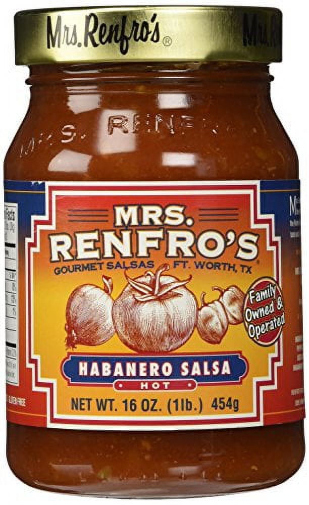 Mrs. Renfro's Habanero Salsa, 16 oz, Pack of 6 - Walmart.com