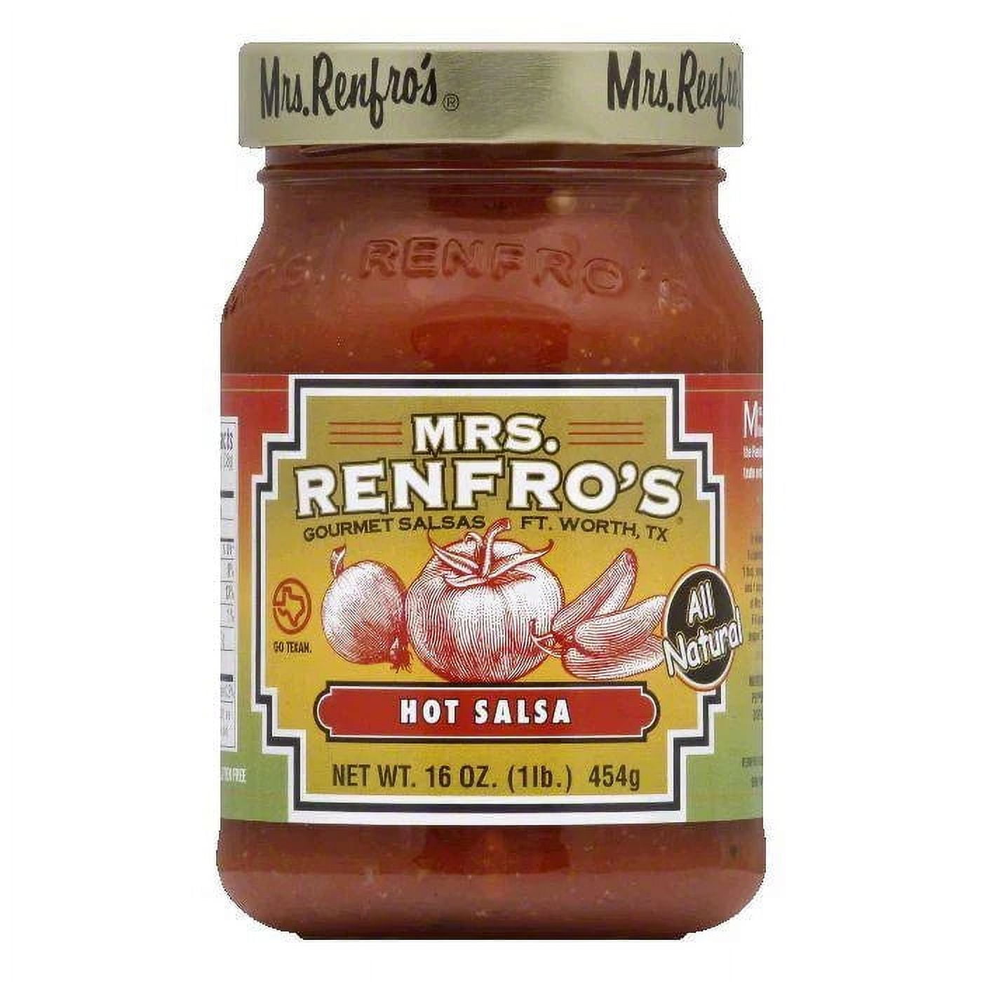 MRS RENFRO SALSA PICANTE HOT 16 OZ - Pack of 6 - Walmart.com